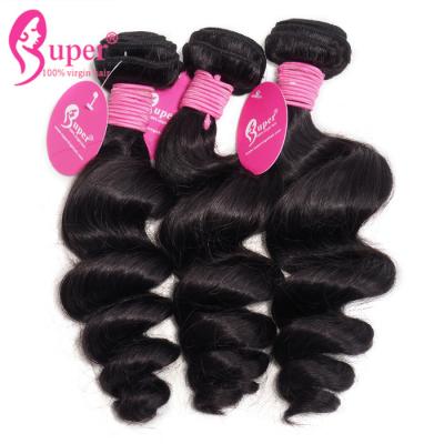 China Good Real Brazilian Virgin Remy Human Keratin Hair Bundles Extensions for sale