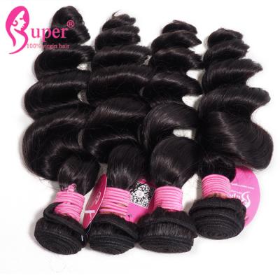 China The Best Brazilian Virgin Human Hair Styles Cheap Loose Wave Bundles for sale