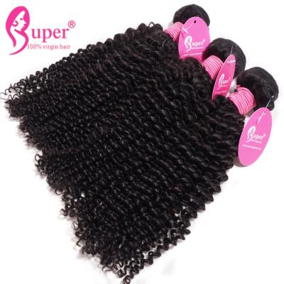 China Purchase Cheap Brazilian Virgin Remy Curly Hair Bundles Extension Kit for sale