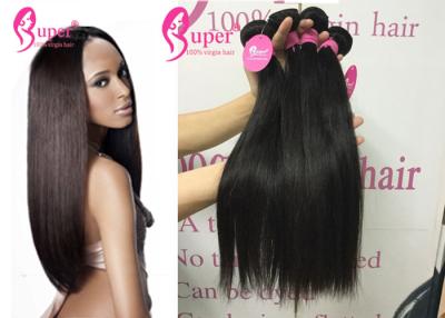 China Raw Indian Eurasian Straight Human Hair Extensions 20 Inch 6A - 11A Grade for sale