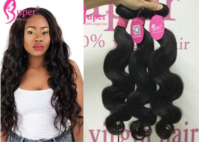 China 30 Inch Virgin Indian Remy Body Wave / 6A Grade Human Hair Weft Hairstyles for sale