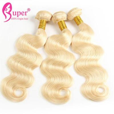China 100% Virgin Remy Blonde Ombre Hair Extensions No Shedding 12 Inch - 30 Inch for sale