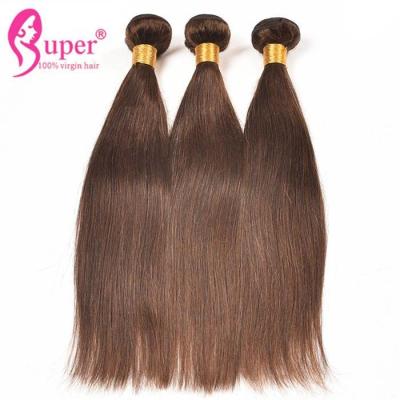 China European Virgin Russian Dark Brown Ombre Hair Extensions Extra Long Double Weft for sale
