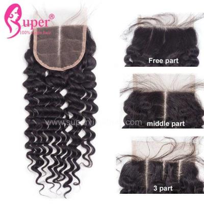 China Virgin Brazilian Remy Hair Bundles Deep Wave Can Be Colored No Terrible Smell for sale