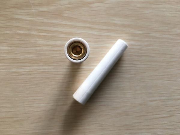 Conector recto de cerámica de la caldera con resistente de alta temperatura de la gran dureza