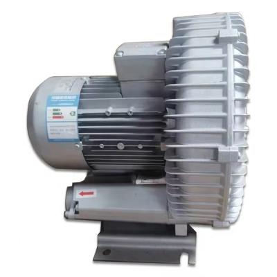 China Electric High Pressure Industrial Side Channel Blower 1.5kw for Fish Shrimp Feeding Machine for sale