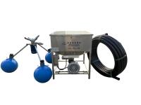 China Fish Pond Air Feed 360 Degrees Feeder Automatic Bait Casting Machine for sale