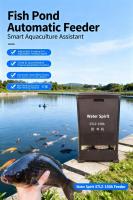 China Fish Shrimp Pond Automatic Feeding Machine 120kg With Timer Setting for sale