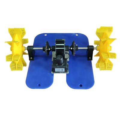 China Aquaculture Paddle Wheel Aerator with Gearbox Variable Frequency Motor 380V/220V for sale