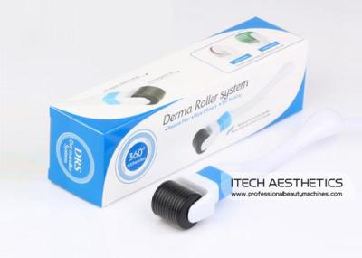 China 360 Degree Rotate Titanium Microneedle Derma Roller Skin Care With 600 Needles for sale