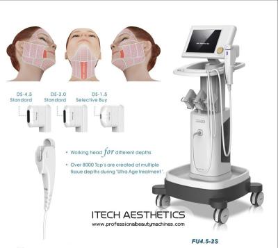 China High Intensity Focused Ultrasound HIFU Wrinkle Remover Machine For Skin Care for sale