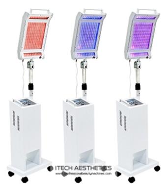 China Blue / Red  PDT LED Light Therapy Machine For Skin Care Anti Aging for sale