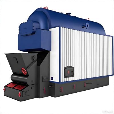 China 14 Tons SZL Double Drum Horizontal Automatic Rice Husk Steam Boiler Wide Pressure Selection Customizable for sale