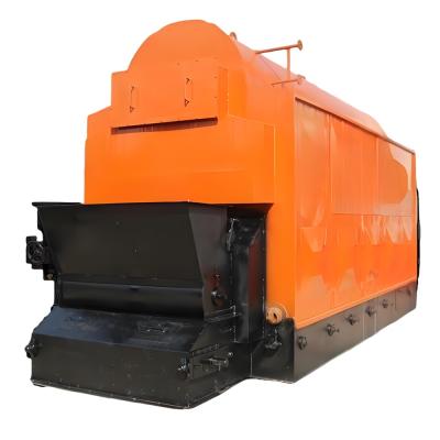 China DZL 12 Ton Horizontal Auto Feeding Wood Pellet Biomass Steam Boiler Energy Saving Low Fuel Cost for sale