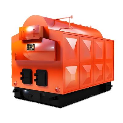 China 2 Ton Manual Feeding Biomass Pellet Coal Fired Steam Boiler For Food Processing for sale