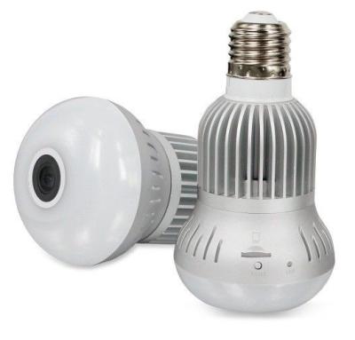China 1.3 Megapixel Panoramic Bulb Wifi Camera for sale