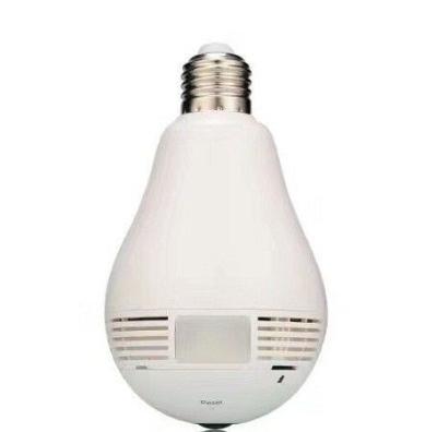 China 1.3 Megapixel Panoramic Bulb Wifi Camera for sale