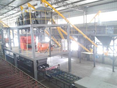 China High Efficiency Automatic MgO Board Production Line for Wall board / Underlayment for sale
