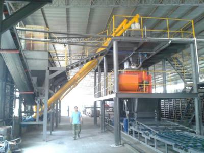 China High Efficiency Automatic MgO Board Production Line for Wall board / Underlayment for sale
