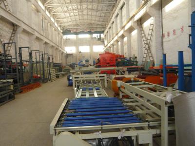 Cina Linea di produzione automatica del bordo del MgO della struttura d'acciaio con una capacità di produzione di 1500 strati in vendita