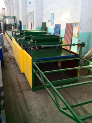 중국 짚색 물결 타일 제작 기계, 역단 순환 실행 기술 지붕 타일 기계 판매용