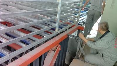 China PLC Touch Screen Control Automatic Filling High Strength Wall Making Machine  for sale