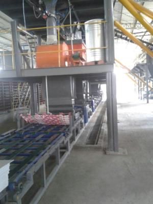 China Hydraulic Switch  Fiber Cement Wall Panel Making Machine High Degree Automation for sale