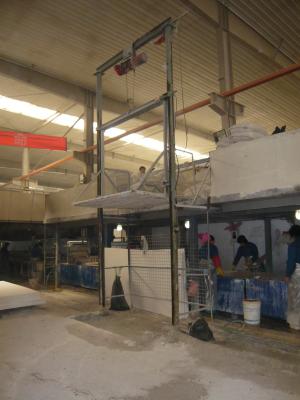 China Vacuum PVC Plastic Forming Machine for External Packing Material / Stationary Board for sale