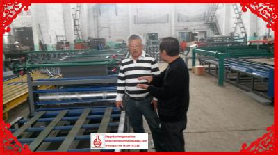 China Light Weight EPS Sandwich Panel Machine , Magnesium Oxide Board Manufacturing Process Line for sale