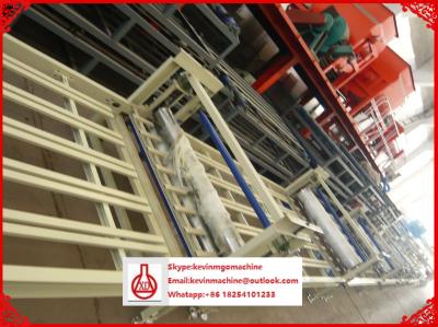 China High Compactness Sandwich Panel Line , Double Drive Lightweight Wall Panel Machine  for sale