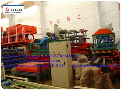 China Fully Automatic Mgo Board Equipment For Mgo / Mgcl / Fiber Glass Mesh Raw Material for sale
