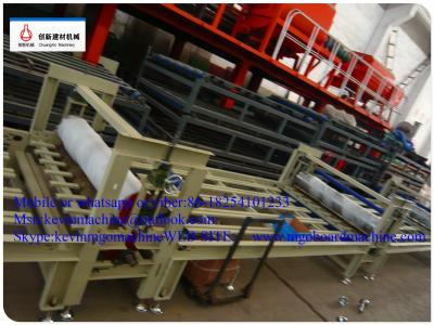 China Fireproof High Magnesium MgO Board Production Line With Adjustable Panel Thickness for sale