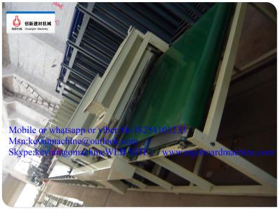 China Fireproof High Magnesium MgO Board Production Line With Adjustable Panel Thickness for sale