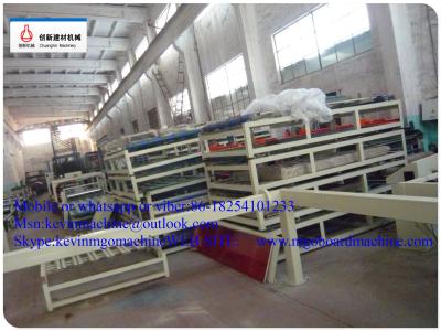 China La frequenza 50HZ rende incombustibile la linea di produzione del bordo del MgO per la fabbricazione del pannello di parete for sale