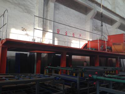 China Recycling Construction Mgo Board Production Line with Fiberglass Mesh Materials for sale