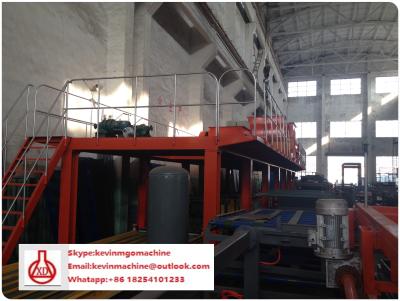 Cina Materiali dell'ossido di magnesio che costruiscono il pannello del muro divisorio che fa macchina 50HZ in vendita