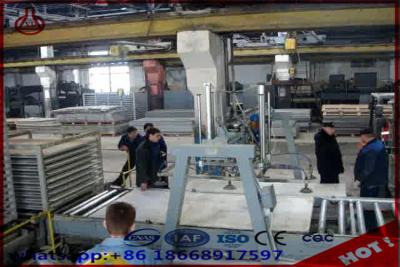 중국 실내 훈장을 위한 800 장/교대 비 가연성 mgo 널 생산 라인 판매용