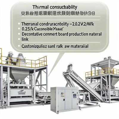 China Precision Fiber Cement Board Production Line Cutting-edge Manufacturing Solution Noise Reduction Partition for sale