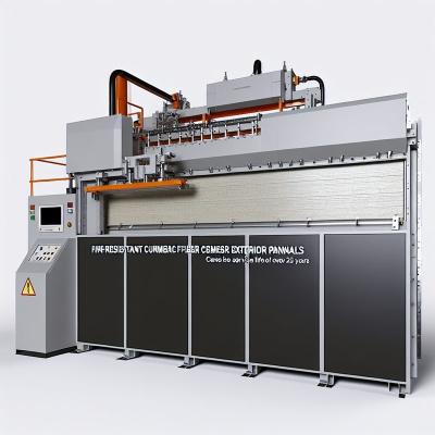 China Fire-resistant Fiber Cement Exterior Panels Machine With Durable Construction And Service Life Of 25 Years And Beyond for sale