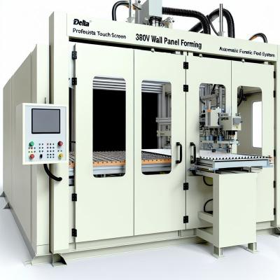 Cina Macchina per la formazione di pannelli murali da 380 V con schermo Delta touch e alimentazione automatica in vendita