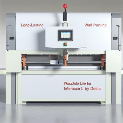 Cina 20 anni di vita utile per la macchina automatica per la formatura di pannelli murali con touchscreen Delta in vendita