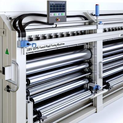 Cina Macchina per la formazione di pannelli murali da 380 V con schiumatura automatica di EPS e rulli Cr12 in vendita