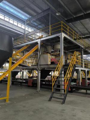 China Wall Panel Forming Machine Equipped with XPS Insulation Tile Backer Board Production Line for sale