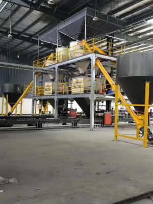 China XPS Backer Wall Panel Machine with 50-250mm Panel Thickness, 15-30 KW Power Range, and 55m Line Length for sale