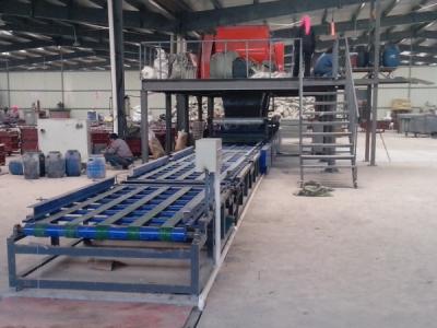 China Fireproof Waterproof Fiber Cement Board Equipment For 2400-2440 Mm Length for sale