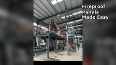 Fireproof Wall Panel Machine Advanced Production