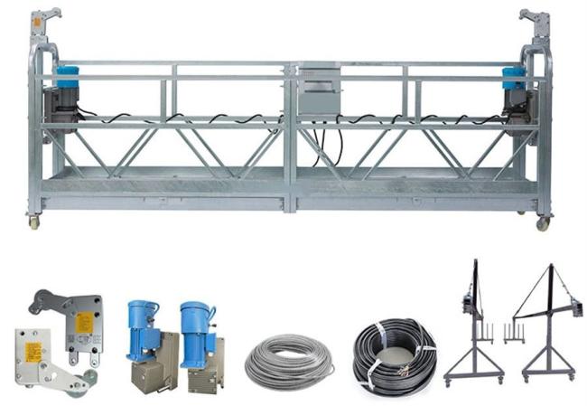 wire rope suspended platform