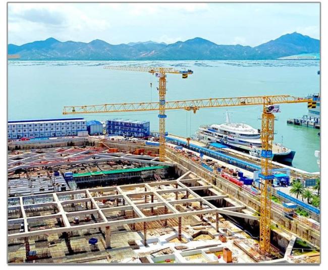 16ton construction crane