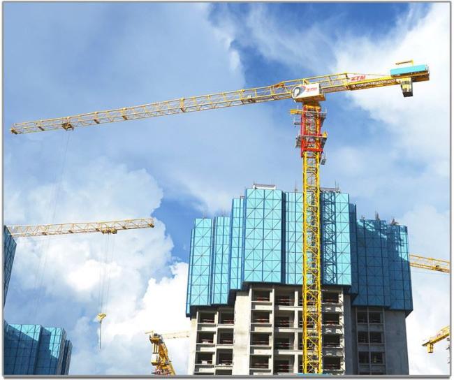 1.ZTT756 40 ton topless tower crane overview