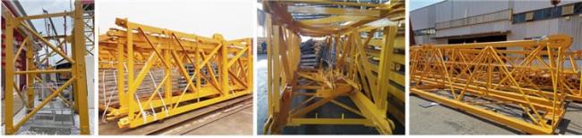 1.ZTT756 40 ton topless tower crane overview 5